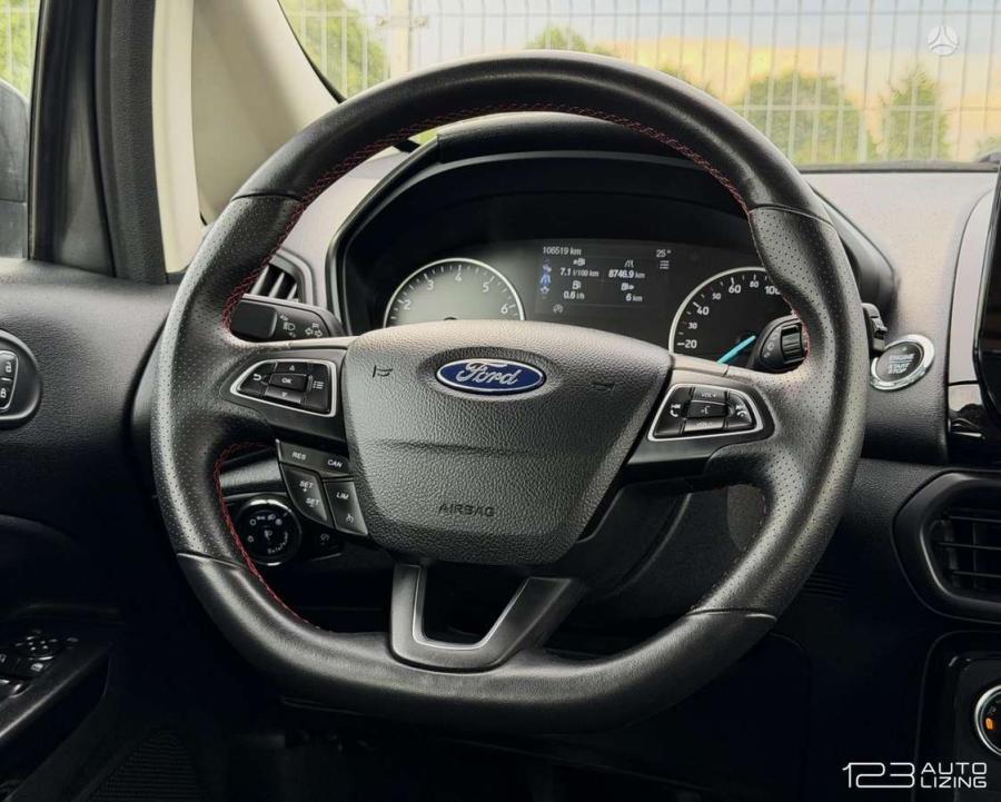 Grey Ford EcoSport 2018 in Taurage, with an engine capacity of 1.00 L and mileage of 106 thousand km for 7200 €, photo 20 on AUTOMOTO.COM.LV