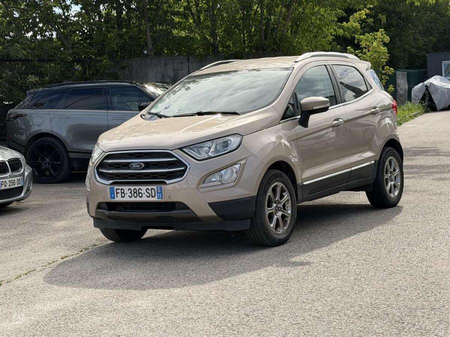 Pelēks Ford EcoSport 2018 Viļņa, ar dzinēja tilpumu 1.00 L un nobraukumu 113 tūkst. km par 4650 €, foto 3 vietnē AUTOMOTO.COM.LV