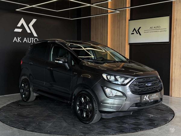 Grey Ford EcoSport 2018 in Kaunas, with an engine capacity of 1.00 L and mileage of 106 thousand km for 10490 €, photo 2 on AUTOMOTO.COM.LV