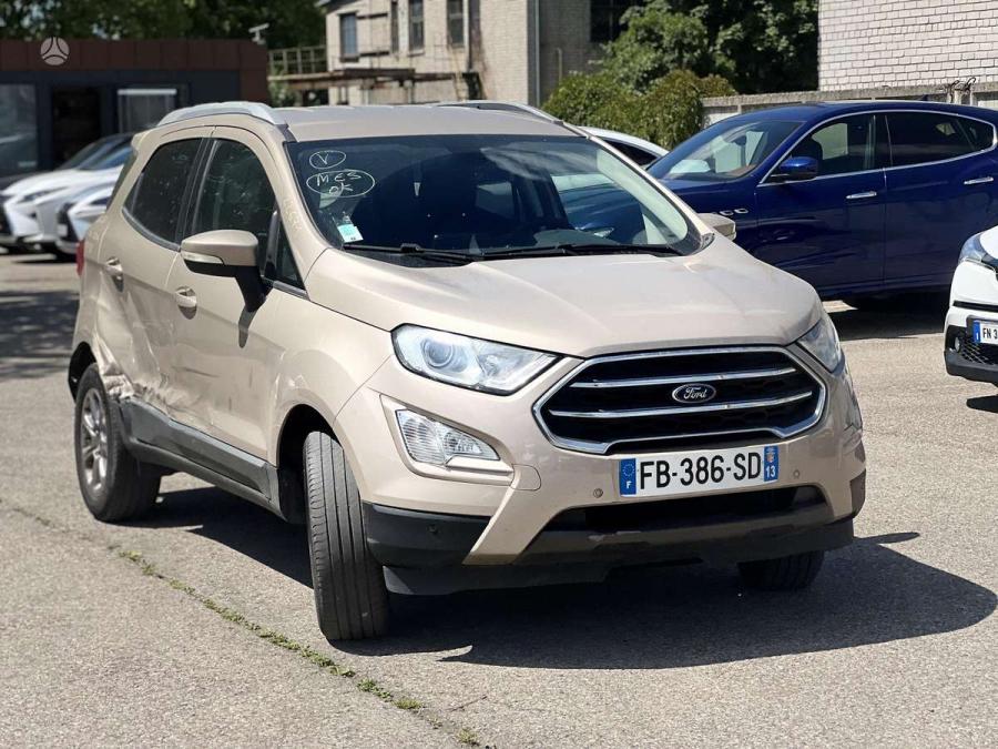 Pelēks Ford EcoSport 2018 Viļņa, ar dzinēja tilpumu 1.00 L un nobraukumu 11 tūkst. km par 4200 €, foto 4 vietnē AUTOMOTO.COM.LV