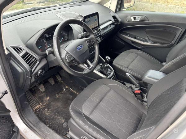 Grey Ford EcoSport 2018 in Utena, with an engine capacity of 1.00 L and mileage of 105 thousand km for 4350 €, photo 8 on AUTOMOTO.COM.LV
