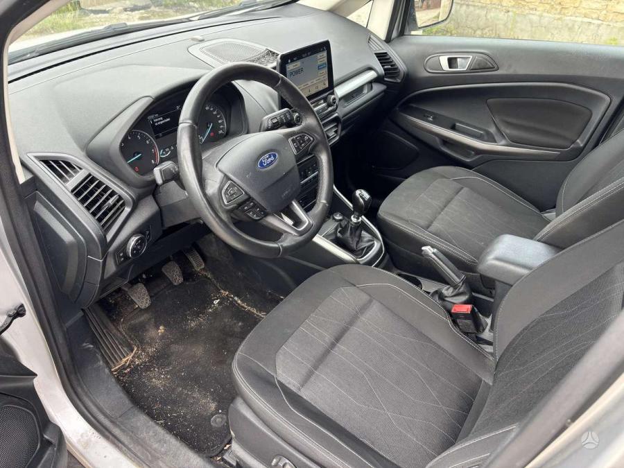 Pelēks Ford EcoSport 2018 Utena, ar dzinēja tilpumu 1.00 L un nobraukumu 105 tūkst. km par 4350 €, foto 8 vietnē AUTOMOTO.COM.LV