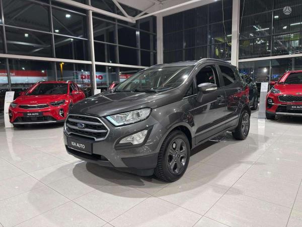 Grey Ford EcoSport 2019 in Vilnius, with an engine capacity of 1.00 L and mileage of 78 thousand km for 10000 €, photo 1 on AUTOMOTO.COM.LV