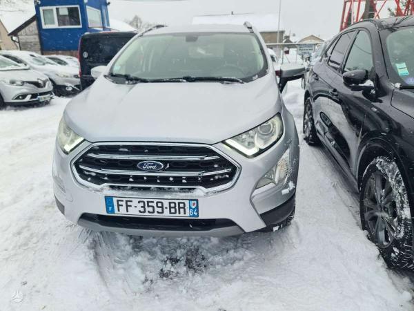 Grey Ford EcoSport 2019 in Taurage, with an engine capacity of 1.00 L and mileage of 104 thousand km for 7100 €, photo 1 on AUTOMOTO.COM.LV