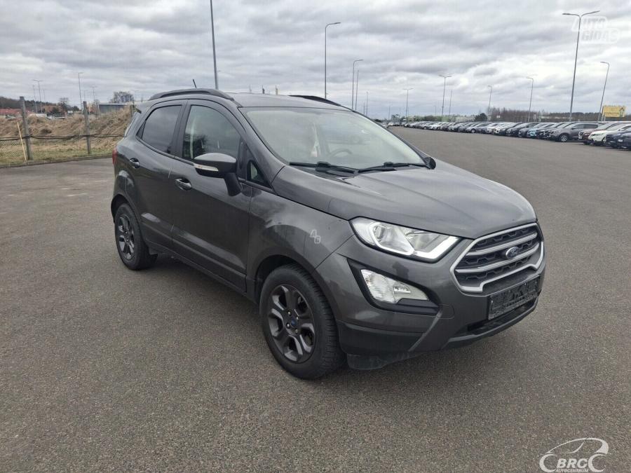 Pelēks Ford EcoSport 2019 Avižieniai, ar dzinēja tilpumu 1.00 L un nobraukumu 65 tūkst. km par 9900 €, foto 1 vietnē AUTOMOTO.COM.LV