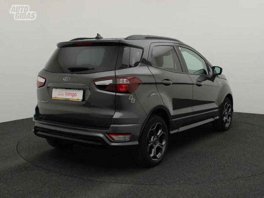 Grey Ford EcoSport 2019 in Vilnius, with an engine capacity of 1.00 L and mileage of 115 thousand km for 11199 €, photo 9 on AUTOMOTO.COM.LV