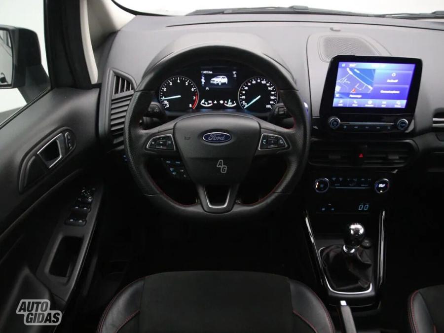 Grey Ford EcoSport 2019 in Vilnius, with an engine capacity of 1.00 L and mileage of 115 thousand km for 11199 €, photo 18 on AUTOMOTO.COM.LV