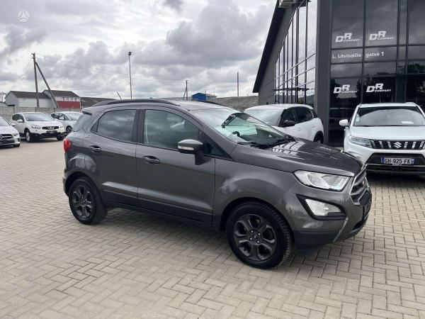 Grey Ford EcoSport 2019 in Taurage, with an engine capacity of 1.50 L and mileage of 232 thousand km for 6900 €, photo 1 on AUTOMOTO.COM.LV