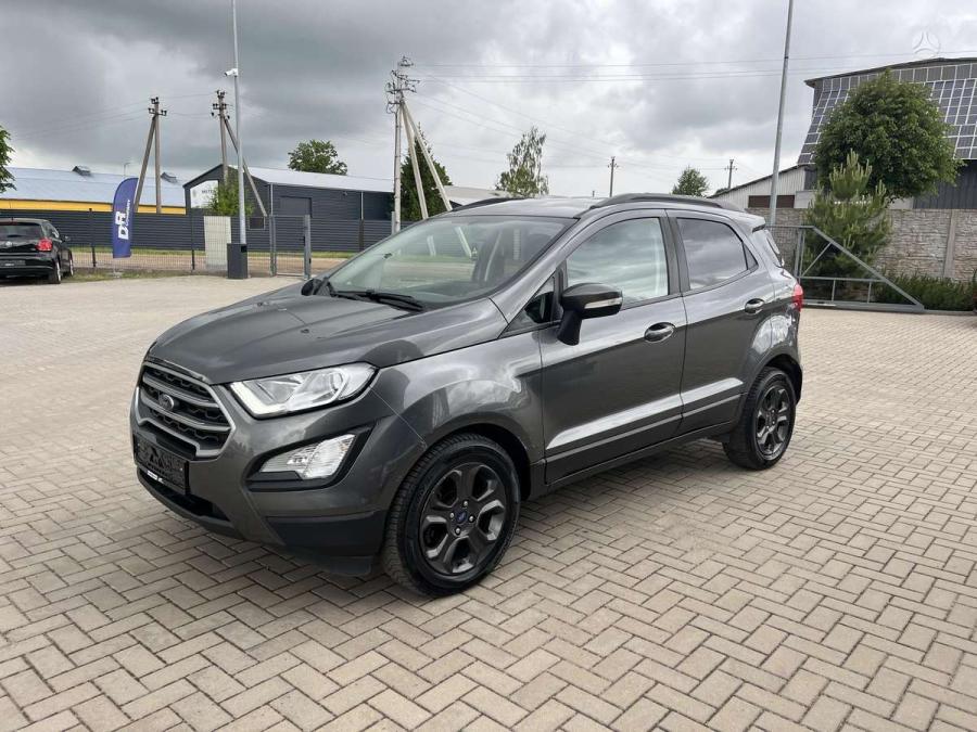 Pelēks Ford EcoSport 2019 Tauragė, ar dzinēja tilpumu 1.50 L un nobraukumu 232 tūkst. km par 6900 €, foto 5 vietnē AUTOMOTO.COM.LV