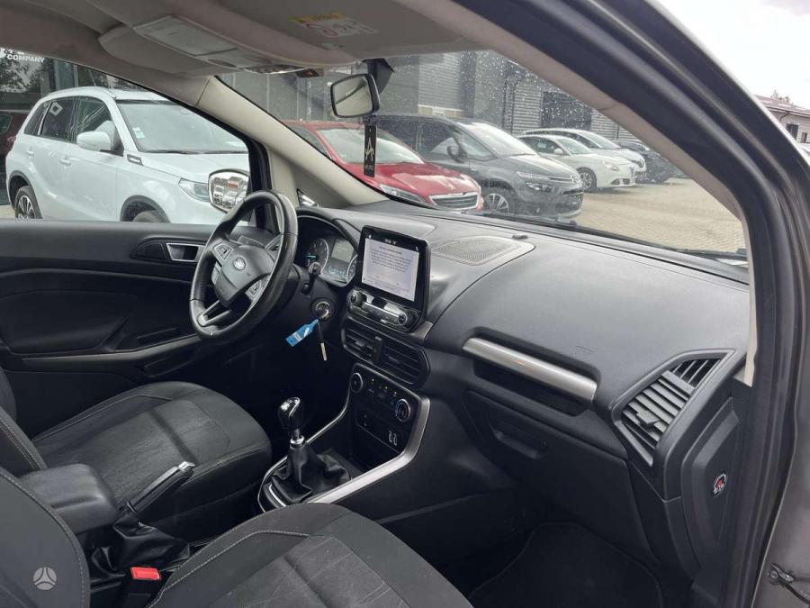 Pelēks Ford EcoSport 2019 Tauragė, ar dzinēja tilpumu 1.50 L un nobraukumu 232 tūkst. km par 6900 €, foto 19 vietnē AUTOMOTO.COM.LV