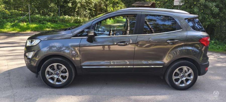 Grey Ford EcoSport 2019 in Taurage, with an engine capacity of 1.00 L and mileage of 114 thousand km for 6800 €, photo 6 on AUTOMOTO.COM.LV
