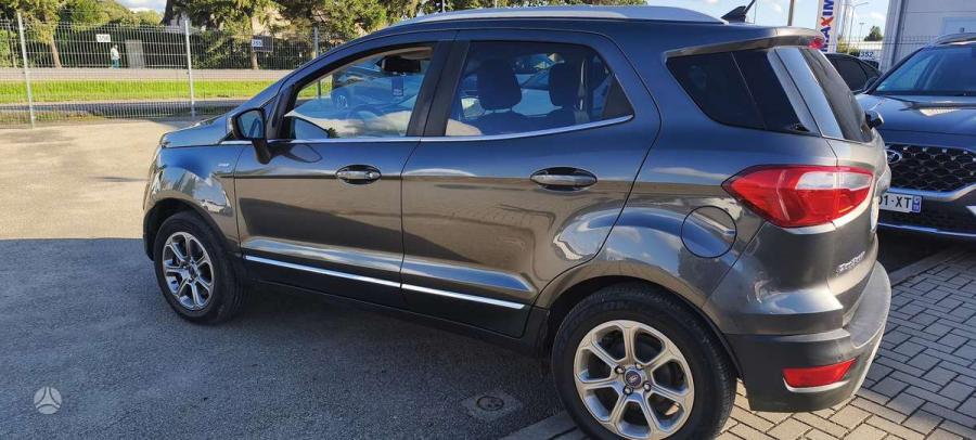 Pelēks Ford EcoSport 2019 Tauragė, ar dzinēja tilpumu 1.00 L un nobraukumu 114 tūkst. km par 6800 €, foto 3 vietnē AUTOMOTO.COM.LV