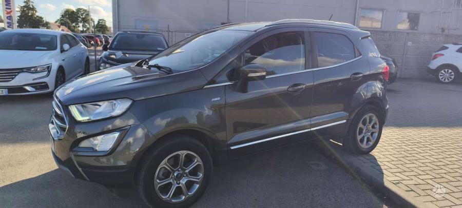 Pelēks Ford EcoSport 2019 Tauragė, ar dzinēja tilpumu 1.00 L un nobraukumu 114 tūkst. km par 6800 €, foto 4 vietnē AUTOMOTO.COM.LV