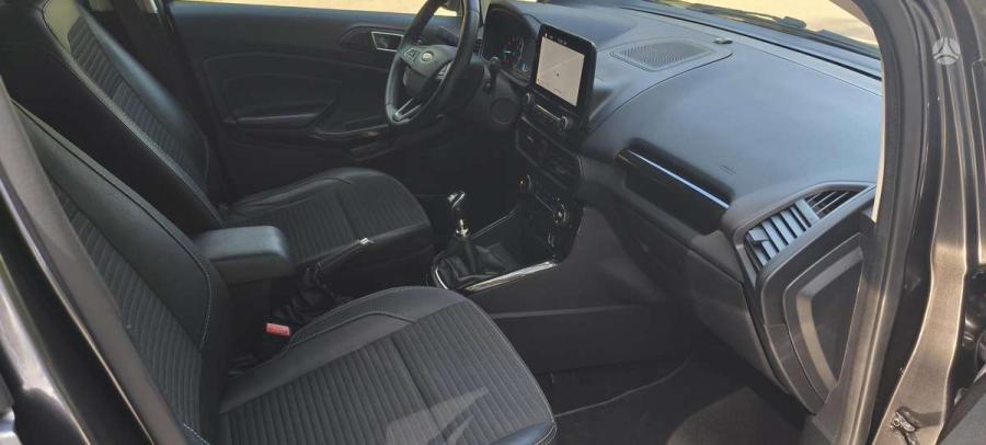 Pelēks Ford EcoSport 2019 Tauragė, ar dzinēja tilpumu 1.00 L un nobraukumu 114 tūkst. km par 6800 €, foto 12 vietnē AUTOMOTO.COM.LV