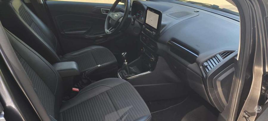 Grey Ford EcoSport 2019 in Taurage, with an engine capacity of 1.00 L and mileage of 114 thousand km for 6500 €, photo 12 on AUTOMOTO.COM.LV