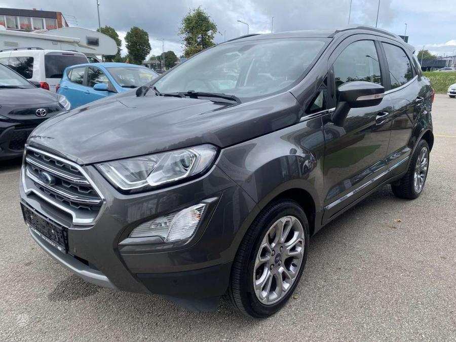Grey Ford EcoSport 2019 in Klaipeda, with an engine capacity of 1.00 L and mileage of 83 thousand km for 9999 €, photo 1 on AUTOMOTO.COM.LV
