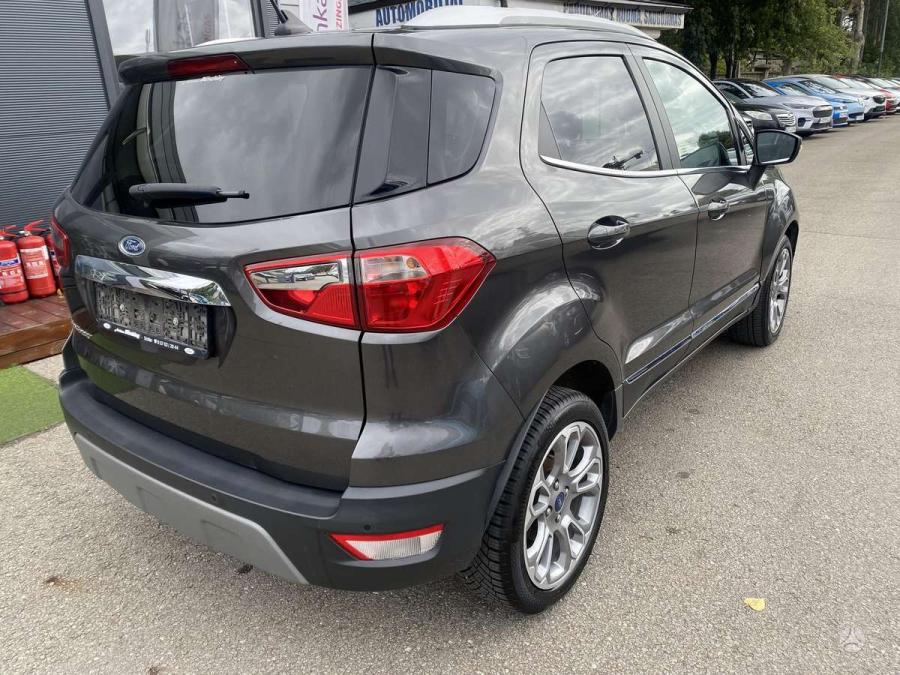 Grey Ford EcoSport 2019 in Klaipeda, with an engine capacity of 1.00 L and mileage of 83 thousand km for 9999 €, photo 5 on AUTOMOTO.COM.LV