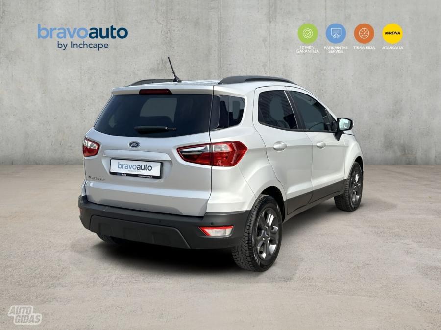 Grey Ford EcoSport 2020 in Kaunas, with an engine capacity of 1.00 L and mileage of 128 thousand km for 12271 €, photo 6 on AUTOMOTO.COM.LV