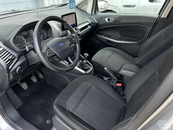 Grey Ford EcoSport 2020 in Kaunas, with an engine capacity of 1.00 L and mileage of 128 thousand km for 12271 €, photo 9 on AUTOMOTO.COM.LV
