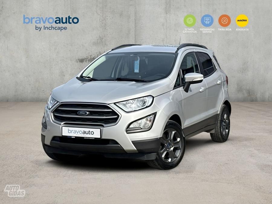 Pelēks Ford EcoSport 2020 Kauņa, ar dzinēja tilpumu 1.00 L un nobraukumu 128 tūkst. km par 11971 €, foto 1 vietnē AUTOMOTO.COM.LV