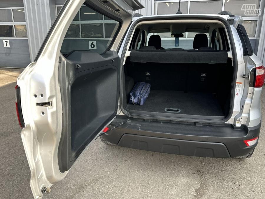 Pelēks Ford EcoSport 2020 Kauņa, ar dzinēja tilpumu 1.00 L un nobraukumu 128 tūkst. km par 11971 €, foto 13 vietnē AUTOMOTO.COM.LV