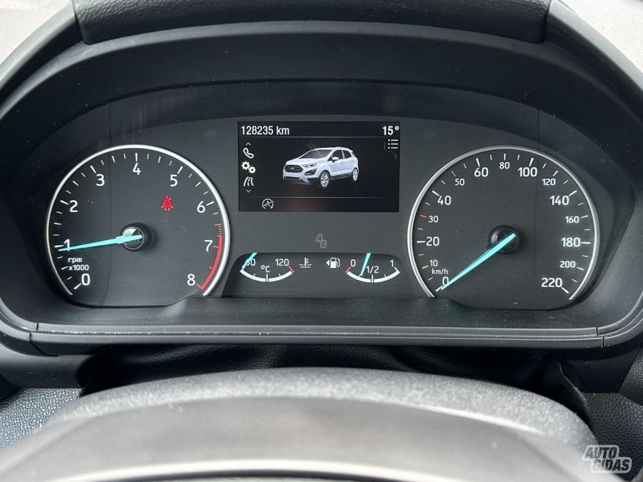 Pelēks Ford EcoSport 2020 Kauņa, ar dzinēja tilpumu 1.00 L un nobraukumu 128 tūkst. km par 11971 €, foto 16 vietnē AUTOMOTO.COM.LV