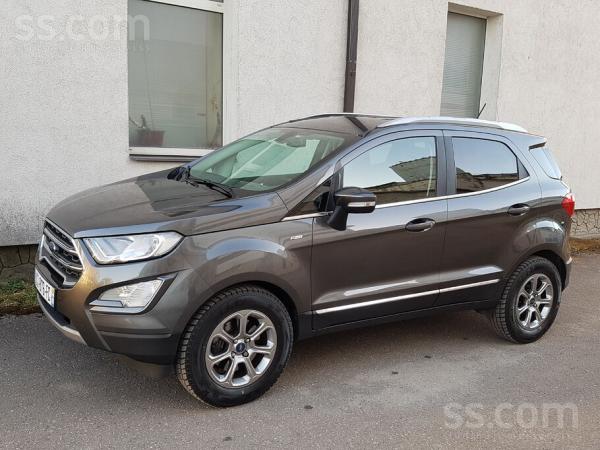 Grey Ford EcoSport 2020 in Riga, with an engine capacity of 1.00 L and mileage of 92 thousand km for 8150 €, photo 6 on AUTOMOTO.COM.LV