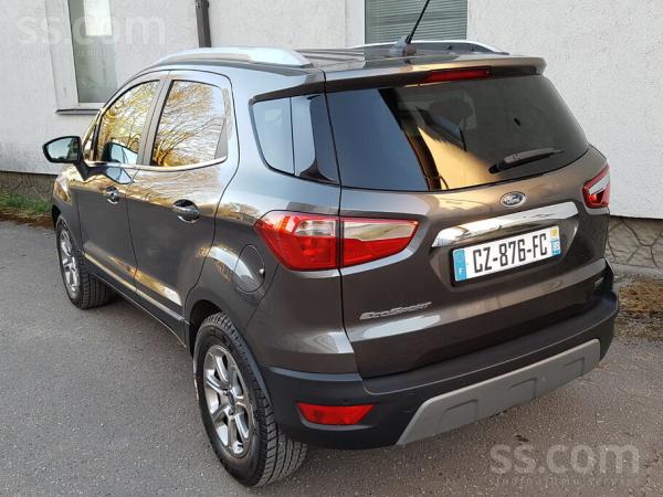 Grey Ford EcoSport 2020 in Riga, with an engine capacity of 1.00 L and mileage of 92 thousand km for 8150 €, photo 7 on AUTOMOTO.COM.LV