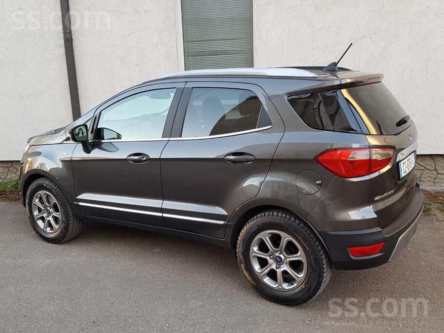 Grey Ford EcoSport 2020 in Riga, with an engine capacity of 1.00 L and mileage of 92 thousand km for 8150 €, photo 9 on AUTOMOTO.COM.LV