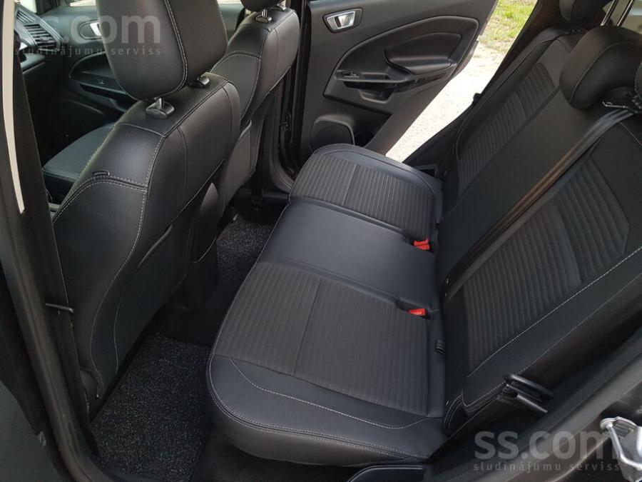 Grey Ford EcoSport 2020 in Riga, with an engine capacity of 1.00 L and mileage of 92 thousand km for 8150 €, photo 14 on AUTOMOTO.COM.LV