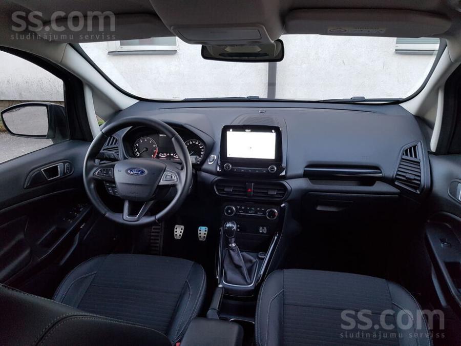 Grey Ford EcoSport 2020 in Riga, with an engine capacity of 1.00 L and mileage of 92 thousand km for 8150 €, photo 16 on AUTOMOTO.COM.LV