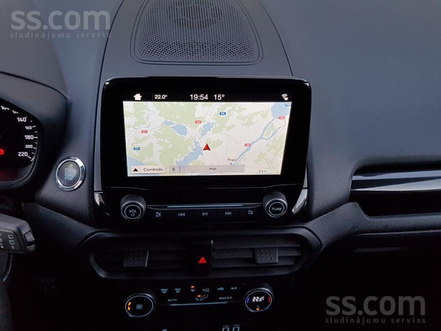 Grey Ford EcoSport 2020 in Riga, with an engine capacity of 1.00 L and mileage of 92 thousand km for 8150 €, photo 18 on AUTOMOTO.COM.LV