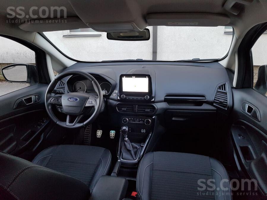 Grey Ford EcoSport 2020 in Riga, with an engine capacity of 1.00 L and mileage of 92 thousand km for 8150 €, photo 20 on AUTOMOTO.COM.LV