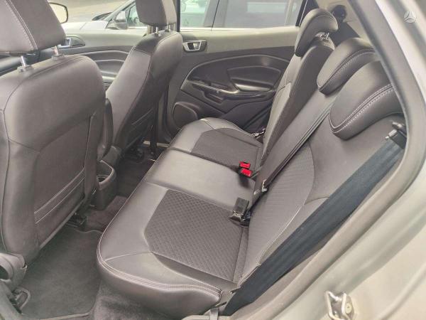Grey Ford EcoSport 2016 in Rokiskis, with an engine capacity of 1.50 L and mileage of 155 thousand km for 4600 €, photo 6 on AUTOMOTO.COM.LV