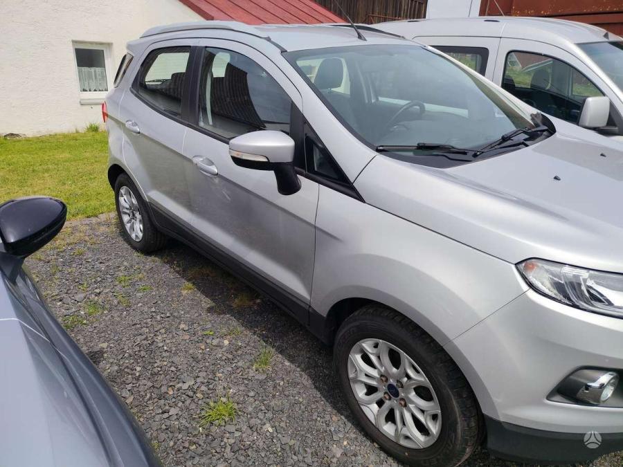 Grey Ford EcoSport 2016 in Rokiskis, with an engine capacity of 1.50 L and mileage of 155 thousand km for 4600 €, photo 4 on AUTOMOTO.COM.LV