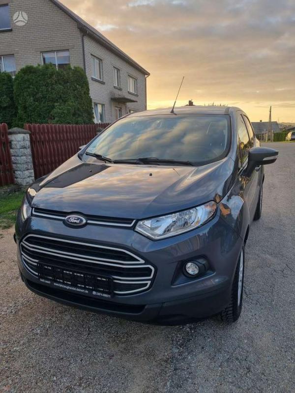 Ford EcoSport 2015 in Kelme, with an engine capacity of 1.00 L and mileage of 122 thousand km for 4750 €, photo 3 on AUTOMOTO.COM.LV