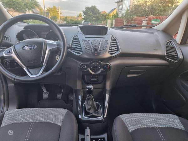 Ford EcoSport 2015 in Kelme, with an engine capacity of 1.00 L and mileage of 122 thousand km for 4750 €, photo 10 on AUTOMOTO.COM.LV