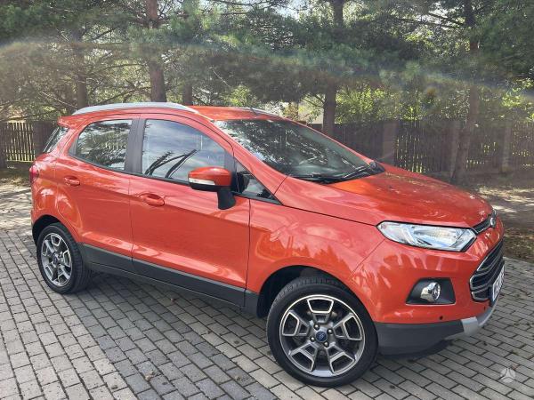Oranžs Ford EcoSport 2015 Viļņa, ar dzinēja tilpumu 1.50 L un nobraukumu 159 tūkst. km par 6450 €, foto 1 vietnē AUTOMOTO.COM.LV