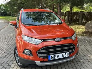 Oranžs Ford EcoSport 2015 Viļņa, ar dzinēja tilpumu 1.50 L un nobraukumu 159 tūkst. km par 6450 €, foto 8 vietnē AUTOMOTO.COM.LV