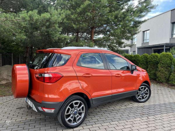 Oranžs Ford EcoSport 2015 Viļņa, ar dzinēja tilpumu 1.50 L un nobraukumu 159 tūkst. km par 6450 €, foto 8 vietnē AUTOMOTO.COM.LV