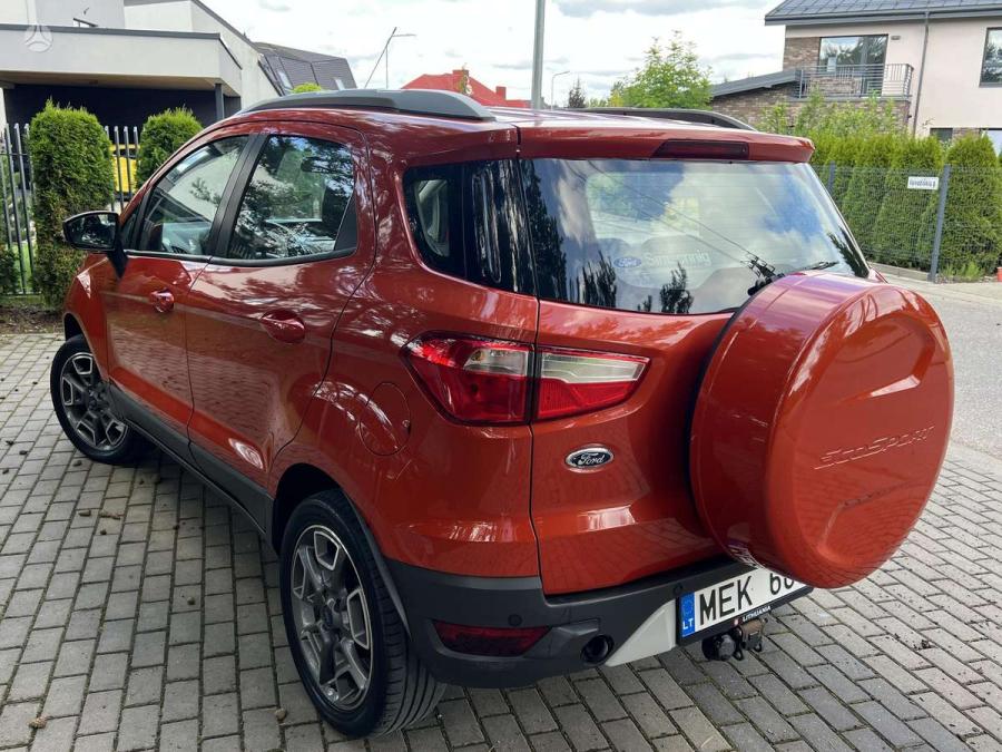 Oranžs Ford EcoSport 2015 Viļņa, ar dzinēja tilpumu 1.50 L un nobraukumu 159 tūkst. km par 6450 €, foto 11 vietnē AUTOMOTO.COM.LV