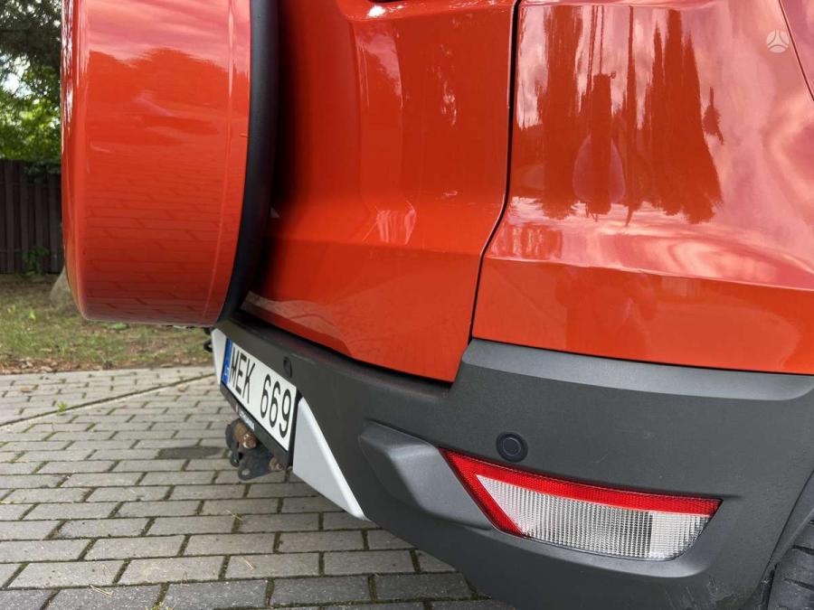 Oranžs Ford EcoSport 2015 Viļņa, ar dzinēja tilpumu 1.50 L un nobraukumu 159 tūkst. km par 6450 €, foto 19 vietnē AUTOMOTO.COM.LV