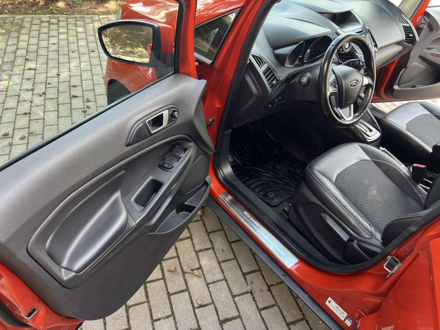 Oranžs Ford EcoSport 2015 Viļņa, ar dzinēja tilpumu 1.50 L un nobraukumu 159 tūkst. km par 6450 €, foto 29 vietnē AUTOMOTO.COM.LV