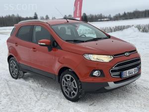 Orange Ford EcoSport 2016 in Talsi, with an engine capacity of 1.00 L and mileage of 168 thousand km for 7900 €, photo  on AUTOMOTO.COM.LV