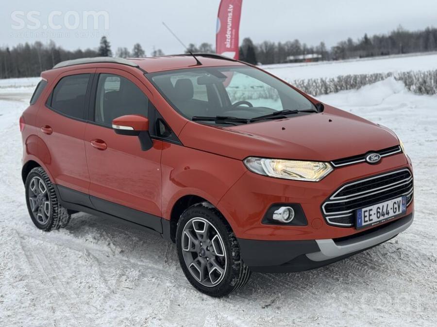 Oranžs Ford EcoSport 2016 Talsi, ar dzinēja tilpumu 1.00 L un nobraukumu 168 tūkst. km par 7900 €, foto 1 vietnē AUTOMOTO.COM.LV