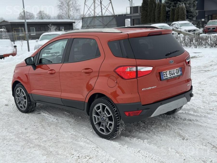Oranžs Ford EcoSport 2016 Talsi, ar dzinēja tilpumu 1.00 L un nobraukumu 168 tūkst. km par 7900 €, foto 5 vietnē AUTOMOTO.COM.LV