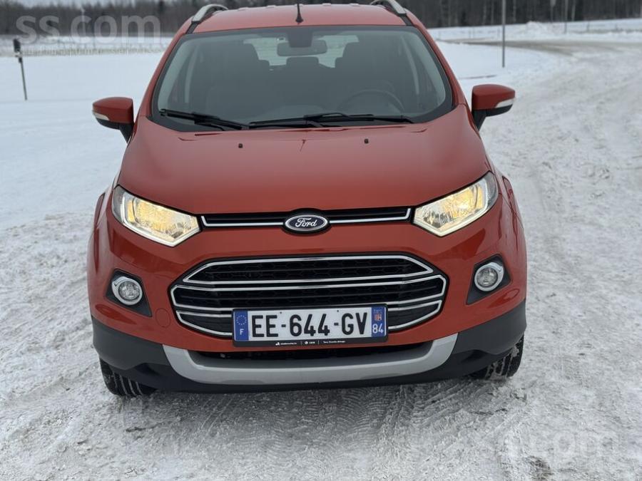 Oranžs Ford EcoSport 2016 Talsi, ar dzinēja tilpumu 1.00 L un nobraukumu 168 tūkst. km par 7900 €, foto 8 vietnē AUTOMOTO.COM.LV