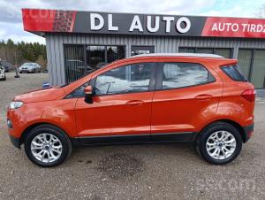 Orange Ford EcoSport 2016 in Valmiera, with an engine capacity of 1.00 L and mileage of 125 thousand km for 6990 €, photo 3 on AUTOMOTO.COM.LV