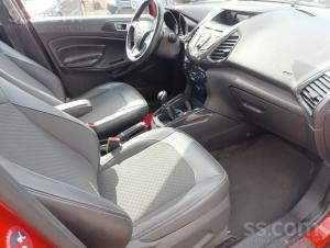 Orange Ford EcoSport 2016 in Valmiera, with an engine capacity of 1.00 L and mileage of 125 thousand km for 6990 €, photo 17 on AUTOMOTO.COM.LV