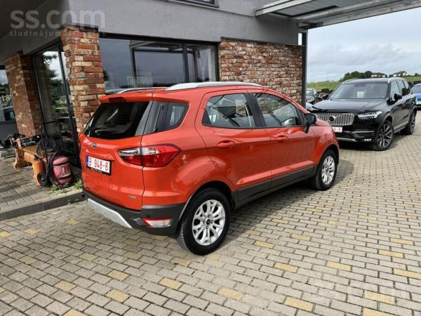 Oranžs Ford EcoSport 2017 Talsi, ar dzinēja tilpumu 1.00 L un nobraukumu 109 tūkst. km par 7500 €, foto 2 vietnē AUTOMOTO.COM.LV